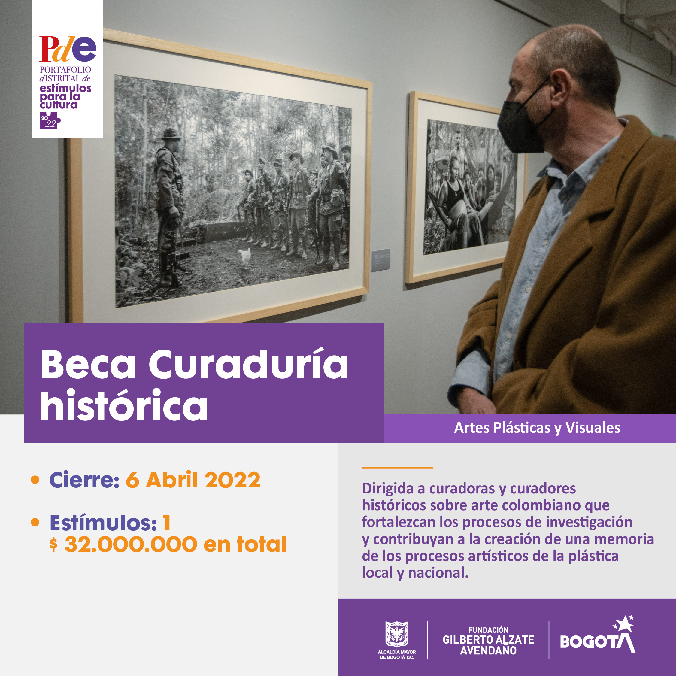 Beca Curaduría histórica | Secretaría de Cultura, Recreación y Deporte