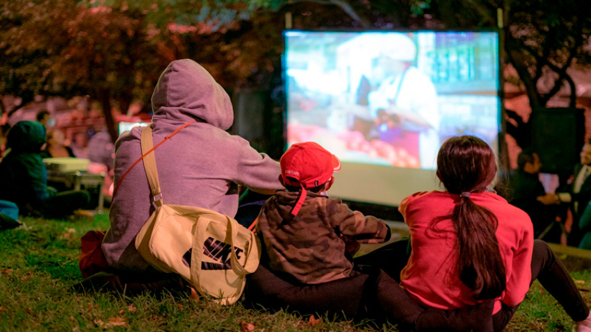 Cine al parque | Secretaría de Cultura, Recreación y Deporte